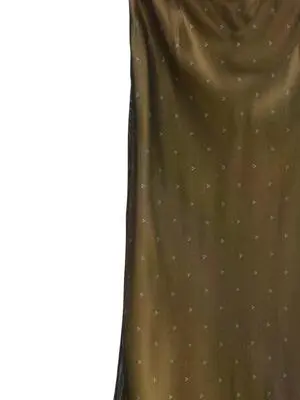 LESS Commuter Polka-dot Skirt