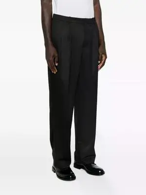 Calvin Klein Pleated Straight-leg Trousers