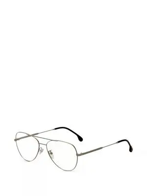 Paul Smith Angus Pilot-frame Glasses - Silver