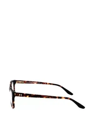 Under Armour Tortoiseshell-effect Rectangle-frame Glasses