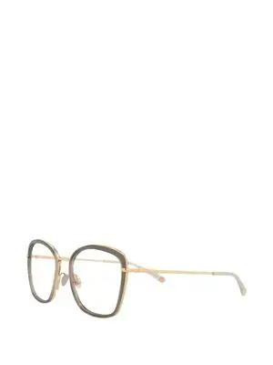 Pomellato Square Frame Eyeglasses - Grey