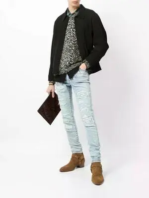 Amiri Distressed Skinny Jeans