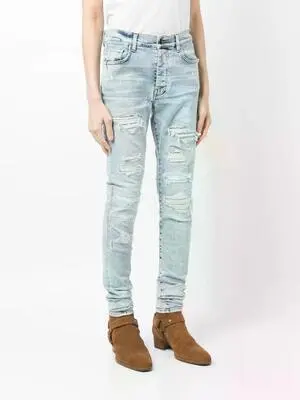 Amiri Distressed Skinny Jeans