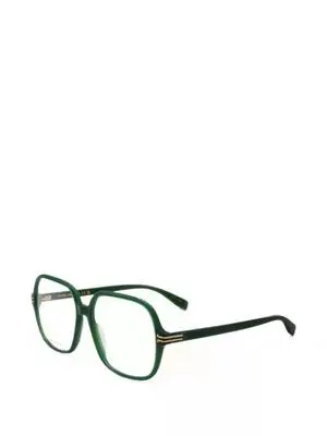 Marc Jacobs Geometric-frame Glasses - Green