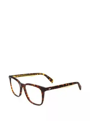 Rag & Bone Tortoiseshell-effect Square-frame Glasses - Brown