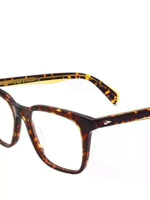 Rag & Bone Tortoiseshell-effect Square-frame Glasses
