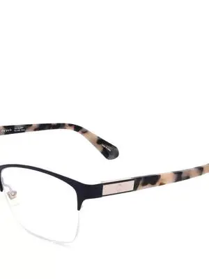 Kate Spade New York Glorianne Tortoiseshell-effect Cat-eye Eyeglasses - Black