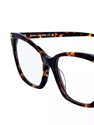 Marc Jacobs Tortoiseshell-effect Cat-eye Glasses