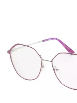 Karl Lagerfeld Geometric Frame Eyeglasses