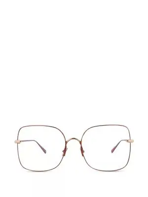 Pomellato Square Frame Eyeglasses - Brown