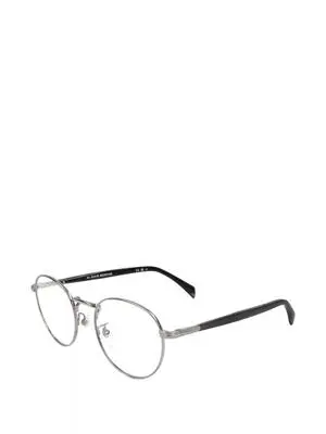 DB EYEWEAR BY DAVID BECKHAM Round-frame Glasses - Silver