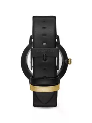 KENNETH COLE Sub-dial Leather 42mm Watch