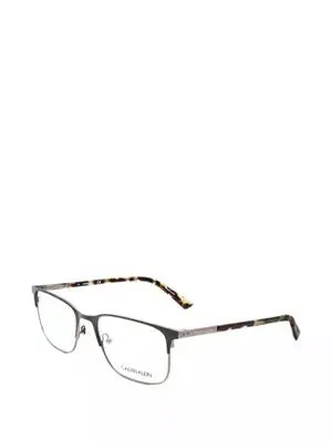 Calvin Klein Matte Rectangle-frame Glasses