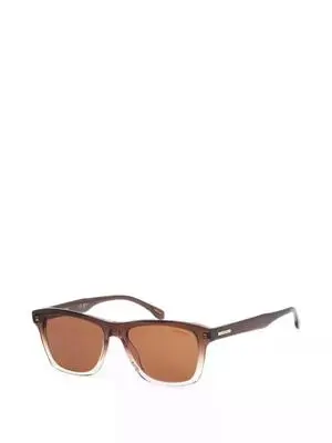 Carrera Eyewear Gradient-effect Rectangle-frame Sunglasses - Brown