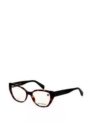 Karl Lagerfeld Tortoiseshell Cat-eye Glasses - Brown