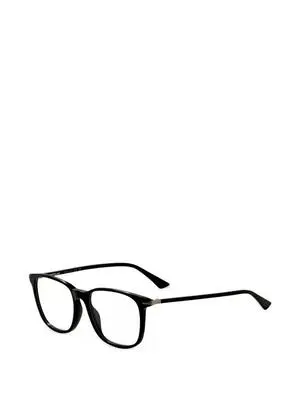 Montblanc Square-frame Glasses - Black