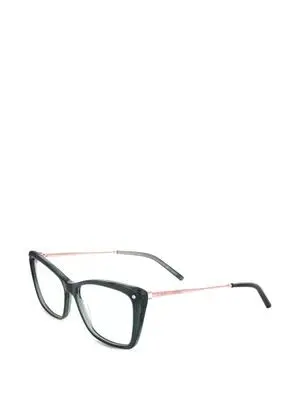 Carolina Herrera Glitter-effect Cat-eye Eyeglasses - Green