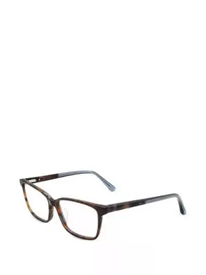 Calvin Klein Square-frame Glasses - Brown