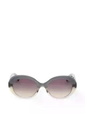 Garrett Leight Portia Round-frame Sunglasses - Grey