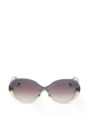 Garrett Leight Portia Round-frame Sunglasses - Grey