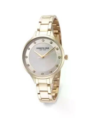 KENNETH COLE Classic Crystal 36mm Watch - Neutrals
