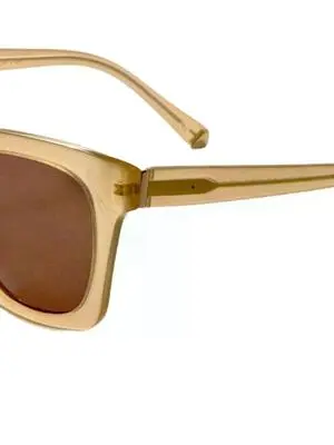 TURA X Kate Young Marley Square-frame Sunglasses