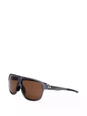 Under Armour Geometric-frame Sunglasses - Grey