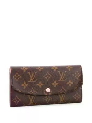 LOUIS VUITTON Emilie Wallet Monogram Canvas Small Wallets