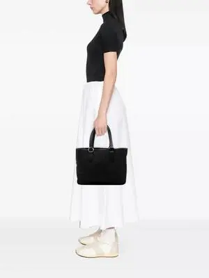 Gucci 2000-2015 Gg Canvas Tote Bag - Black