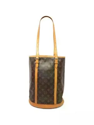 LOUIS VUITTON 2008 Monogram Gm Bucket Bag - Brown