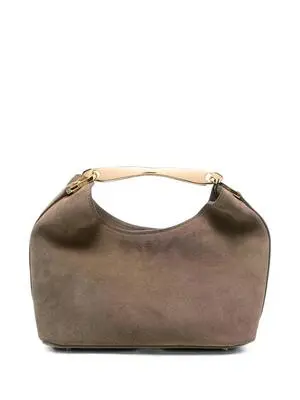 ELLEME Small Boomerang Suede Tote Bag - Neutrals