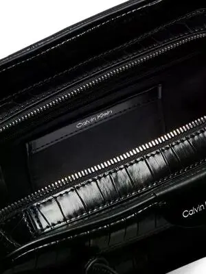 Calvin Klein Croc-effect Shoulder Bag