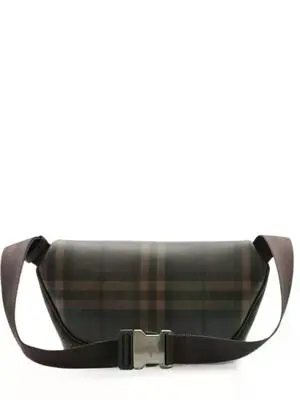 Burberry City Check Belt Bag - Brown