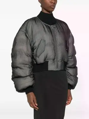 Rick Owens Quilted Cropped Jacket