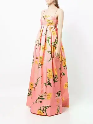 LEO LIN Marguerite Rose Maxi Dress