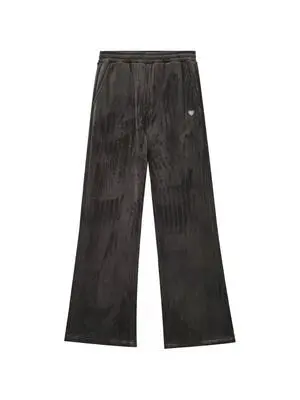 CHOCOOLATE Heart-plaque Wide-leg Corduroy Trousers