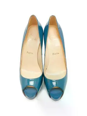 CHRISTIAN LOUBOUTIN Very Privé Peep-toe Pumps