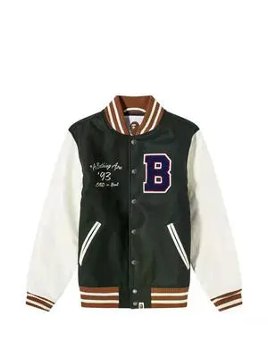 A BATHING APE X End. Bowling Pins Bomber Jacket - Green