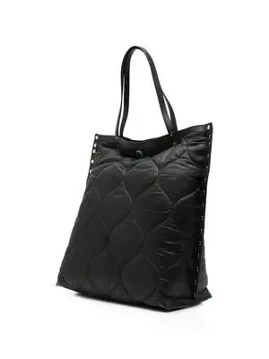 ZANELLATO Medium A'spasso Lunaria Quilted Stud-embellished Tote Bag