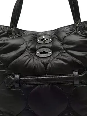 ZANELLATO Medium A'spasso Lunaria Quilted Stud-embellished Tote Bag