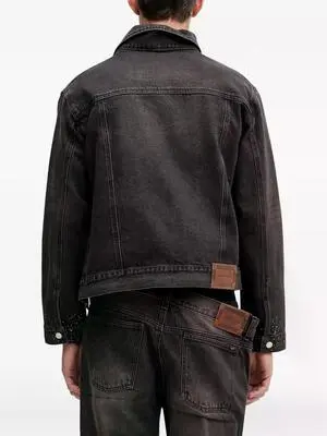 Andersson Bell Crystal-embellished Denim Jacket