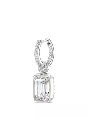 ANABELA CHAN White Gold Diamond Hoop Earrings