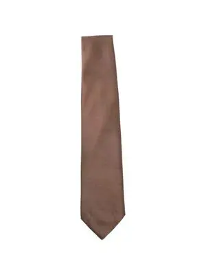 SAPIO Satin-finish Tie - Brown