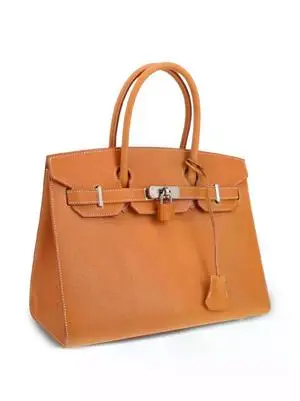 Hermès 2020 30 Birkin Grained Leather Handbag