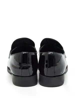 Prada Triangle Patent Leather Loafers