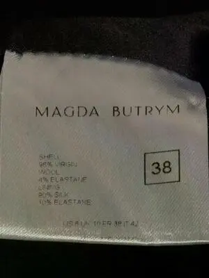 Magda Butrym Floral-appliqué V-neck Vest