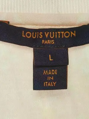 LOUIS VUITTON Monogram Cotton T-shirt - Neutrals
