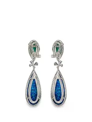 ANABELA CHAN Opal Papillon Multi-stones Earrings
