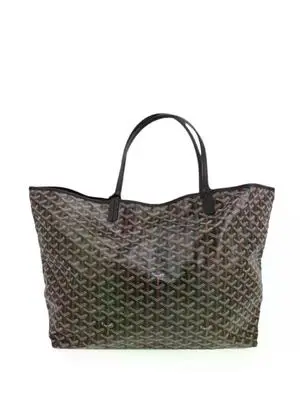 Goyard 2020 Saint-louis Goyardine Tote Bag - Black