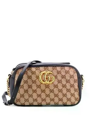 Gucci Gg Marmont Shoulder Bag - Black